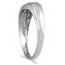 Men's Round Diamond Ring in 10K White Gold - MRG12504